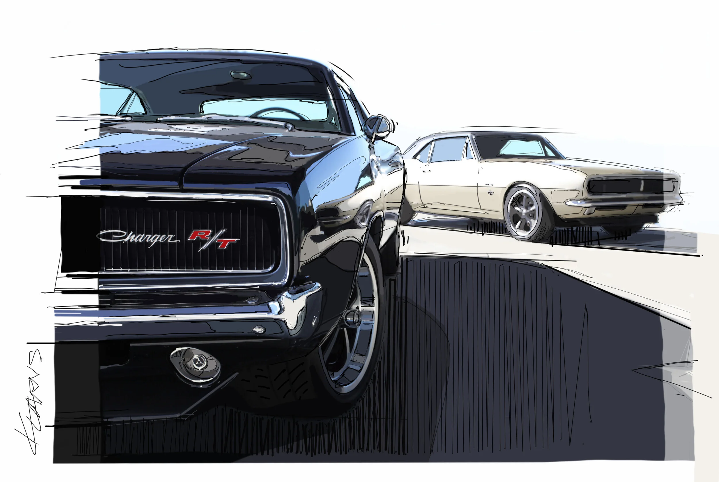 Tom Kearns Automotive Art & Design