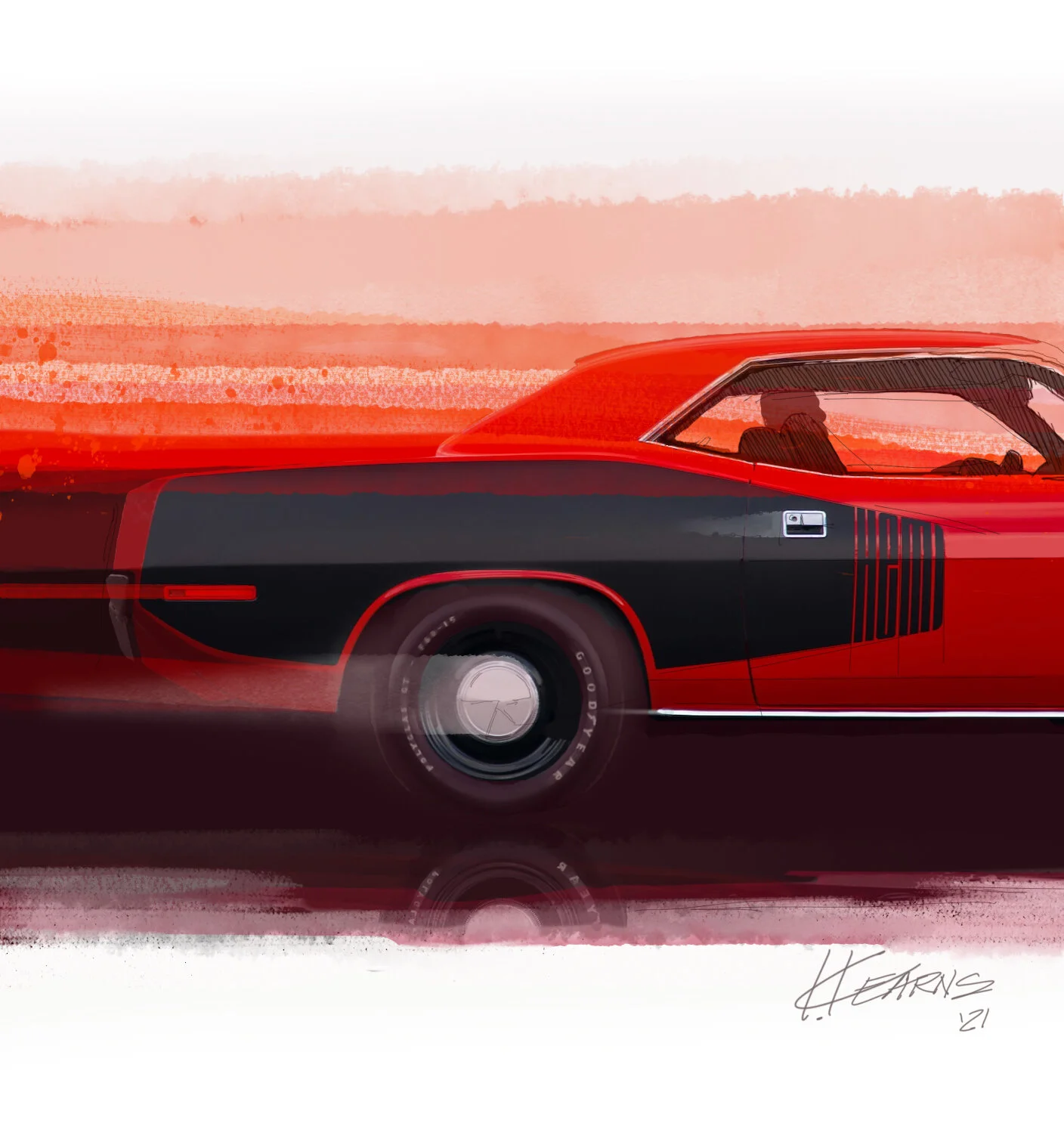 Tom Kearns Automotive Art & Design