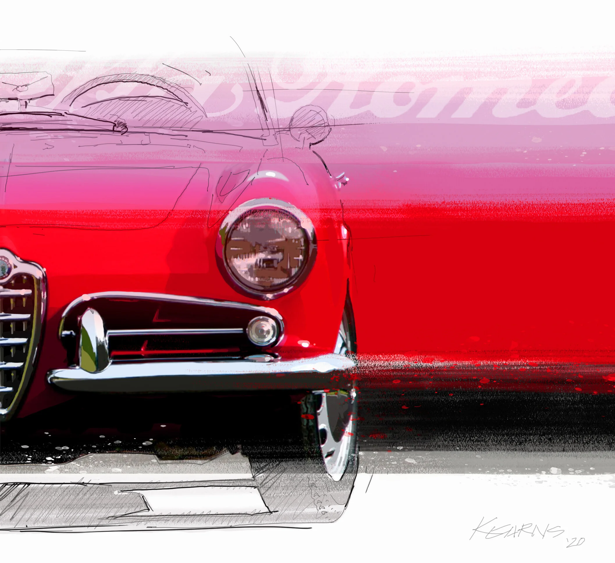 Tom Kearns Automotive Art & Design