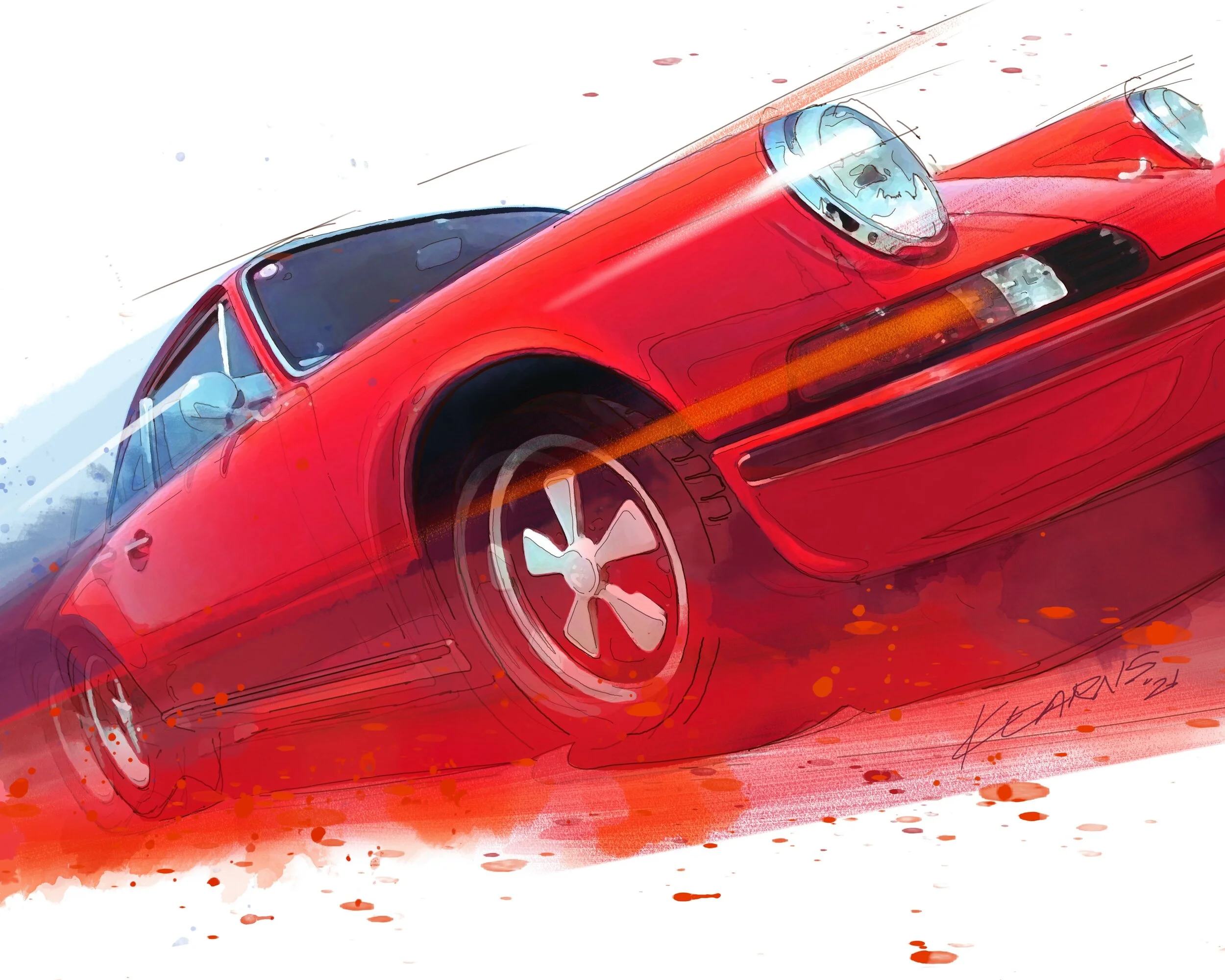 Tom Kearns Automotive Art & Design