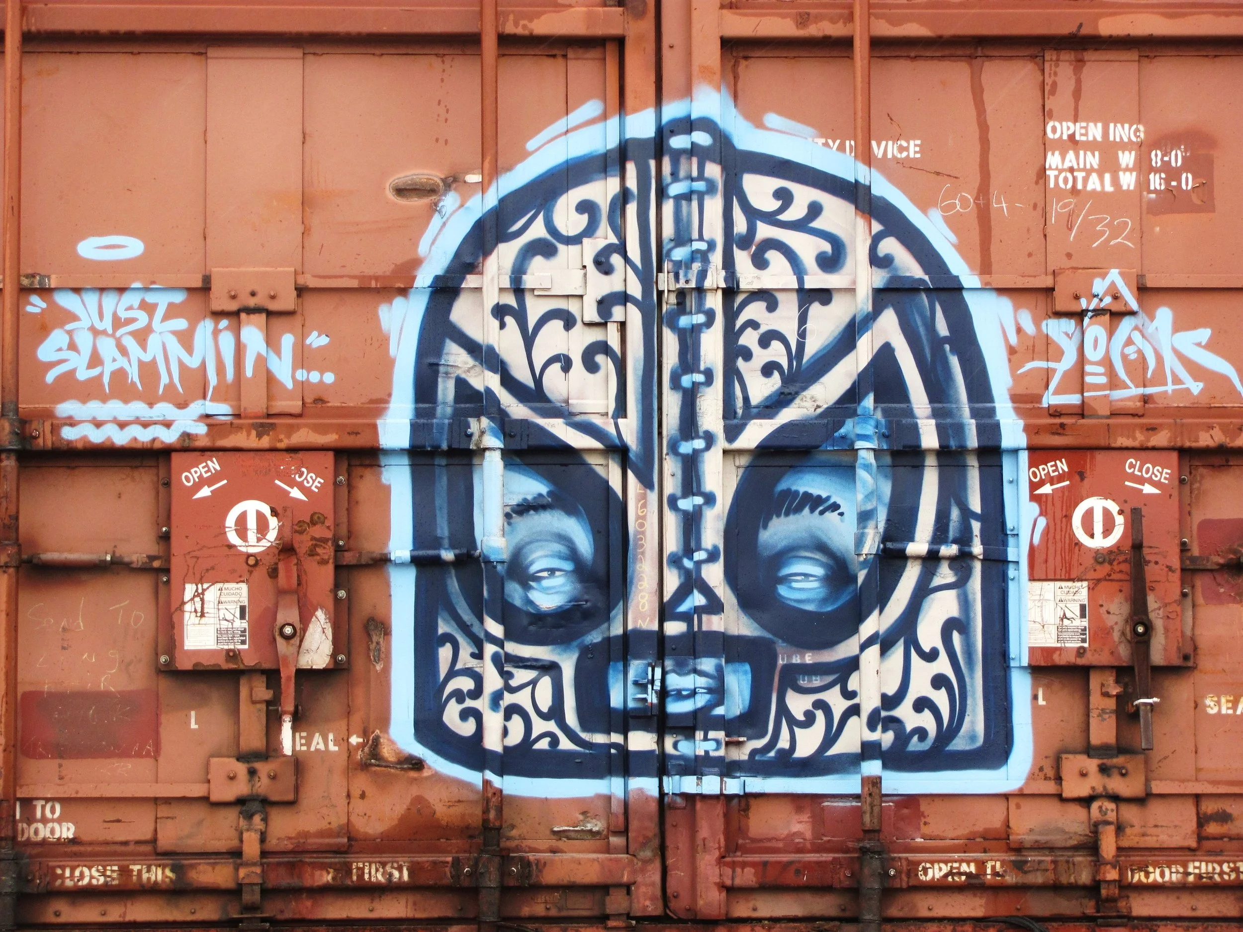 Boxcar Graffiti Art