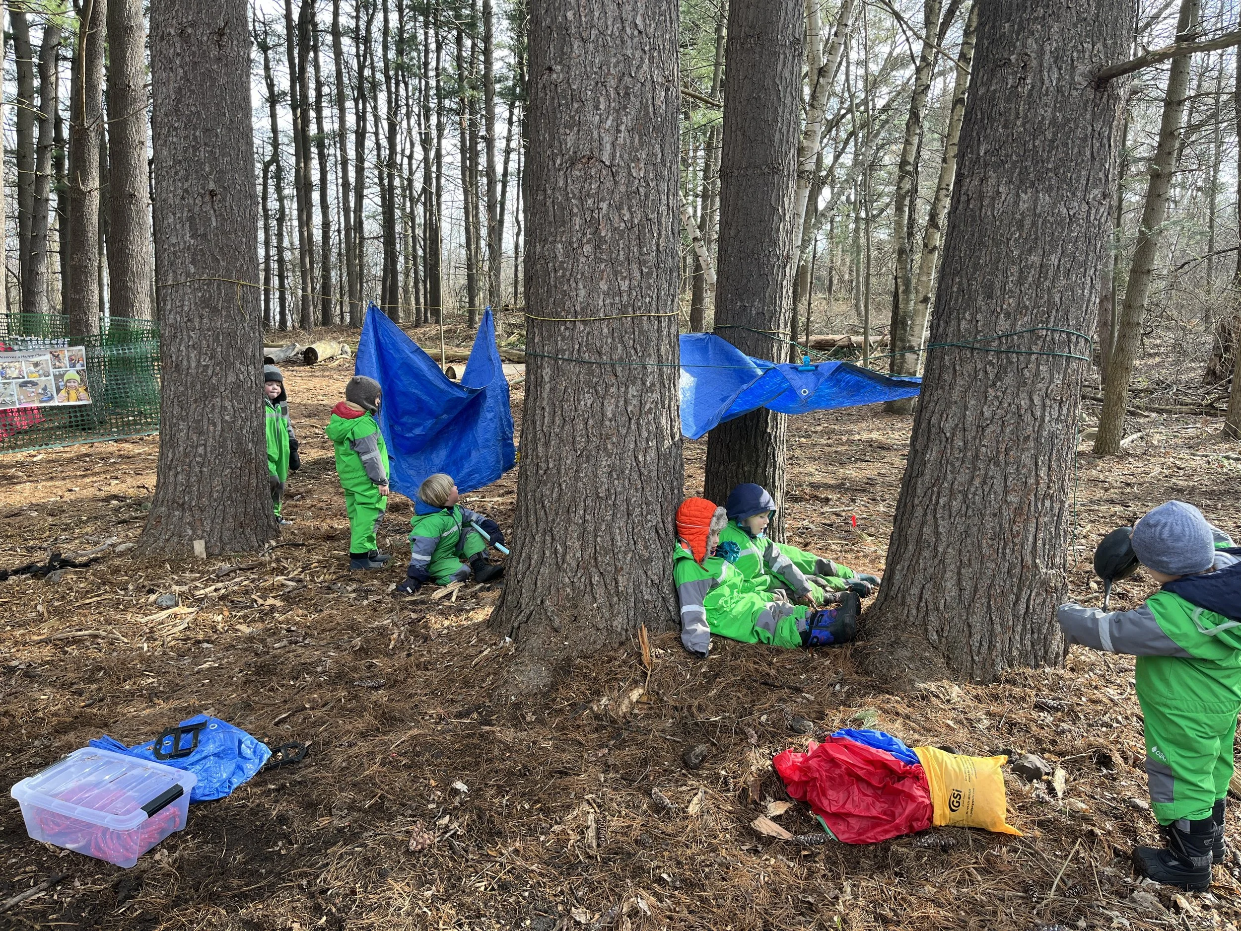 OUTDOOR CLASSROOM CONSTRUCTED — JohnsonNatureCenter