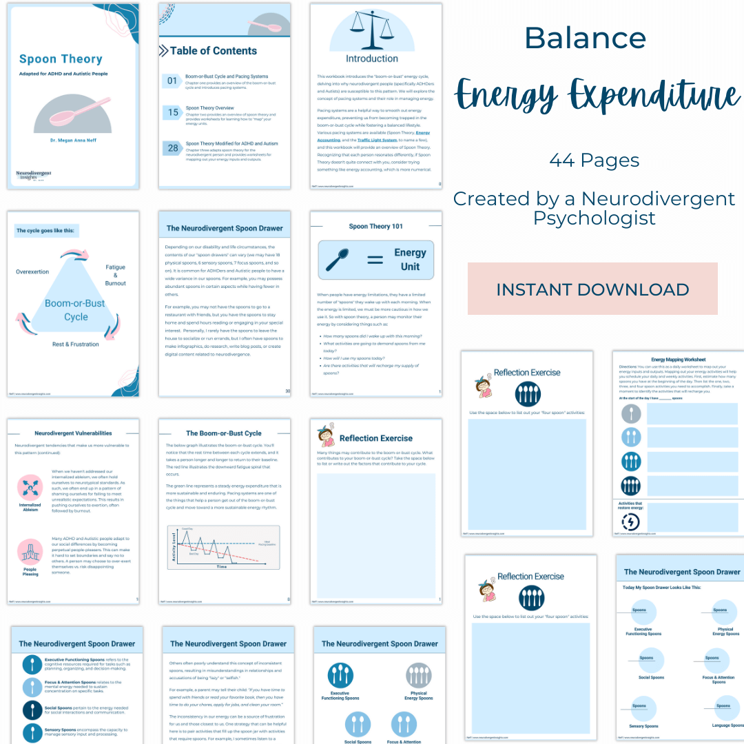 Pacing Systems — Neurodivergent Insights Shop