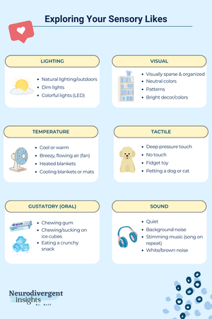 Discover Your Sensory Preferences | Complete Adult Sensory Checklist