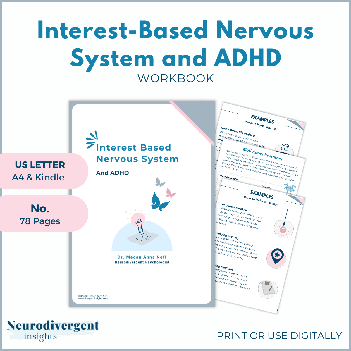 Adhd Workbook The ADHD Workbook For Teen Girls: Meet The Author