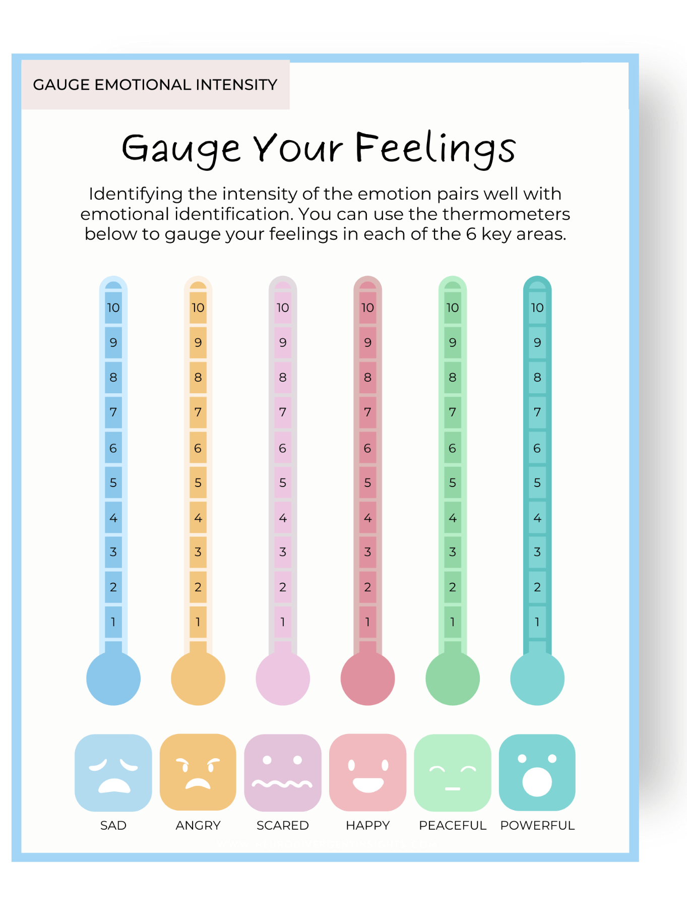 The Feelings Wheel | Learn to Identify and Describe Your Emotions