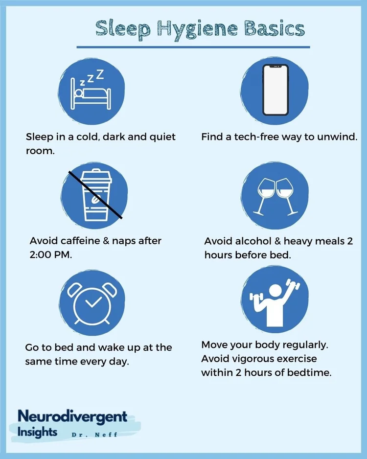 8 Sleep Hygiene Tips for ADHD and Autism | NDI