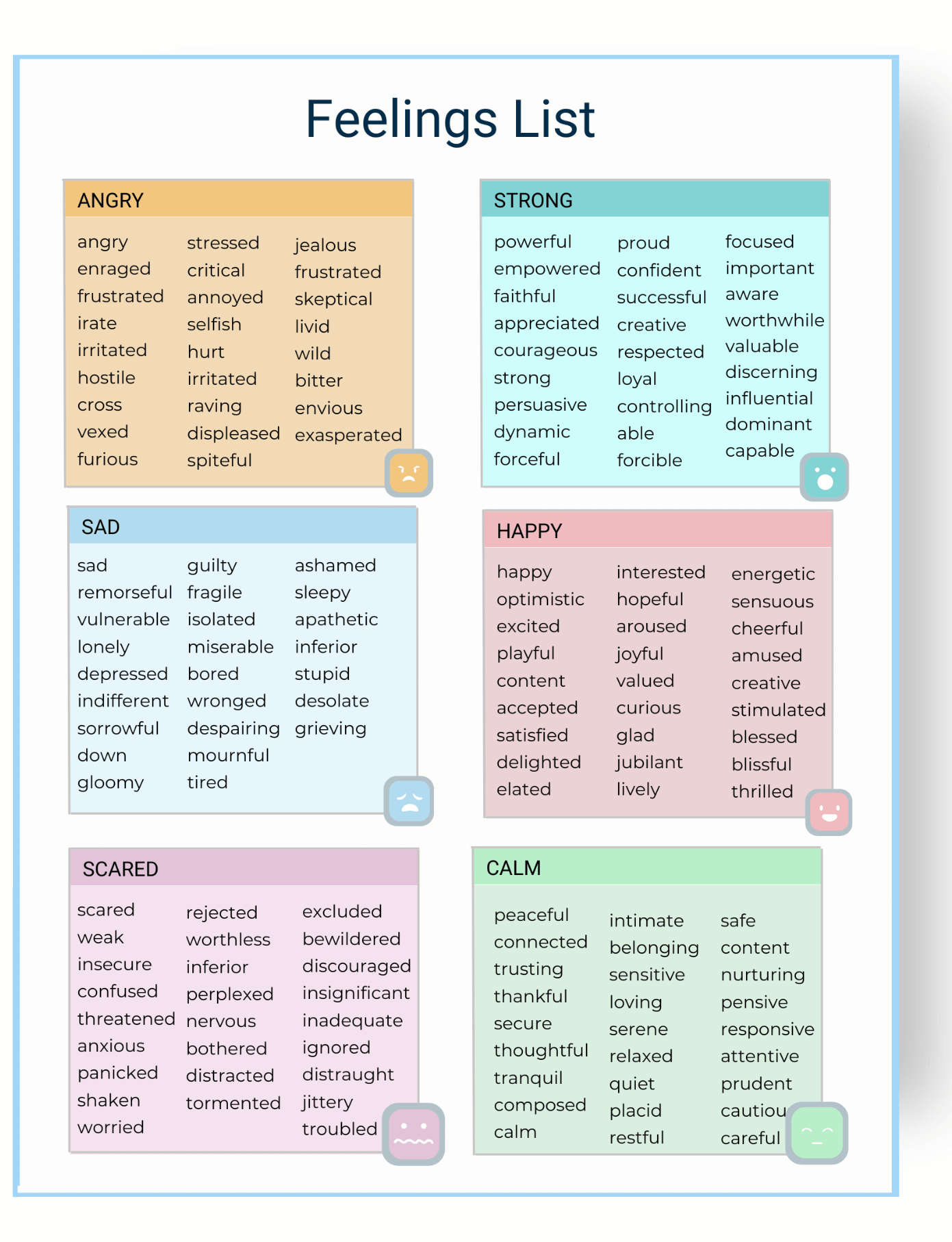 The Feelings Wheel | Neurodivergent Insights