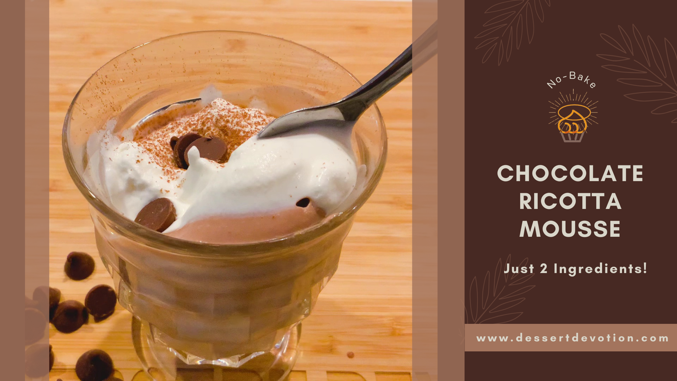 Chocolate Ricotta Mousse — Dessert Devotion
