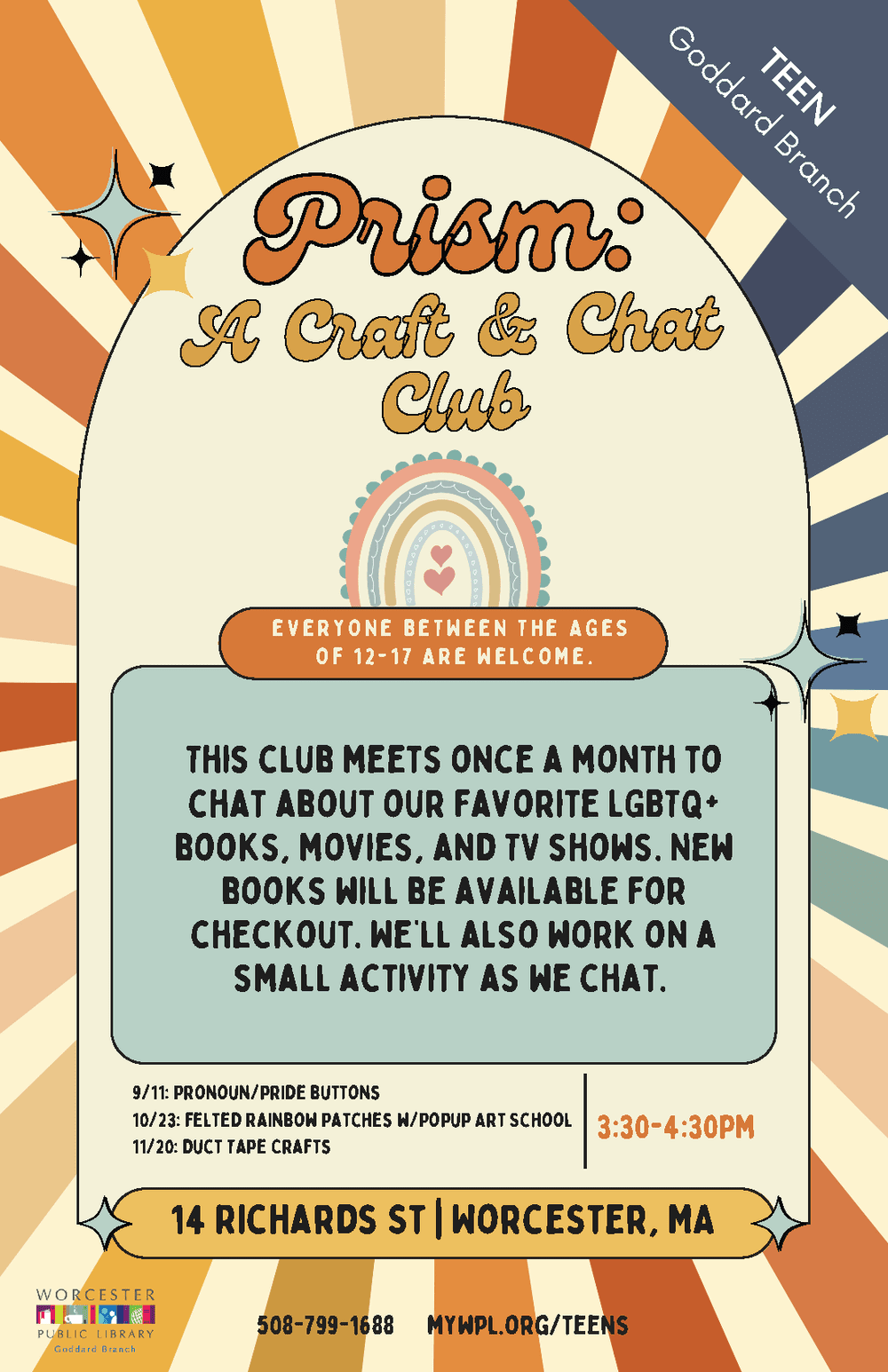 Events Calendar — Pride Worcester 2023