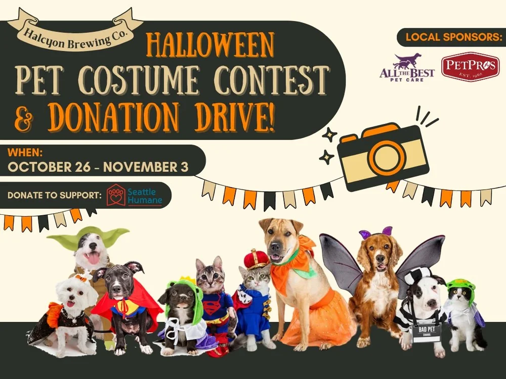 Halcyon Halloween Pet Costume Contest & Donation Drive