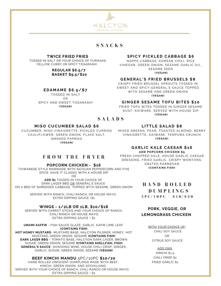 Food Menu