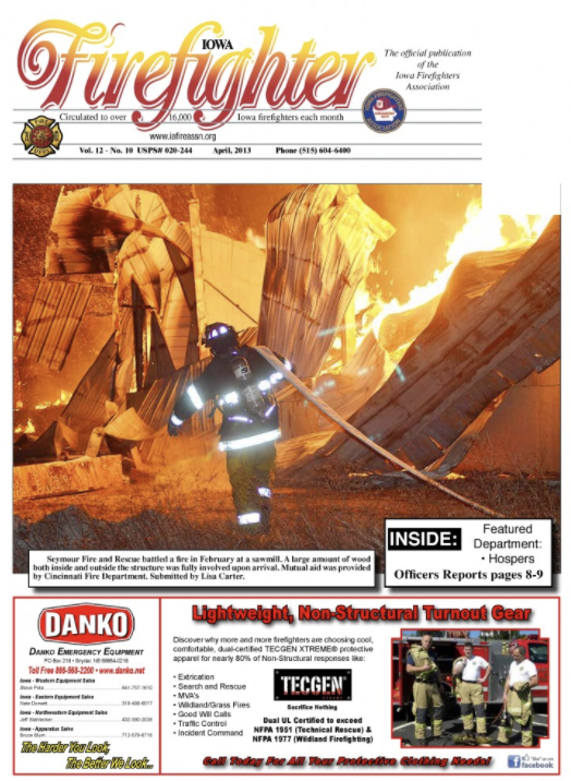 Newspaper — Iowa Firefighters Association