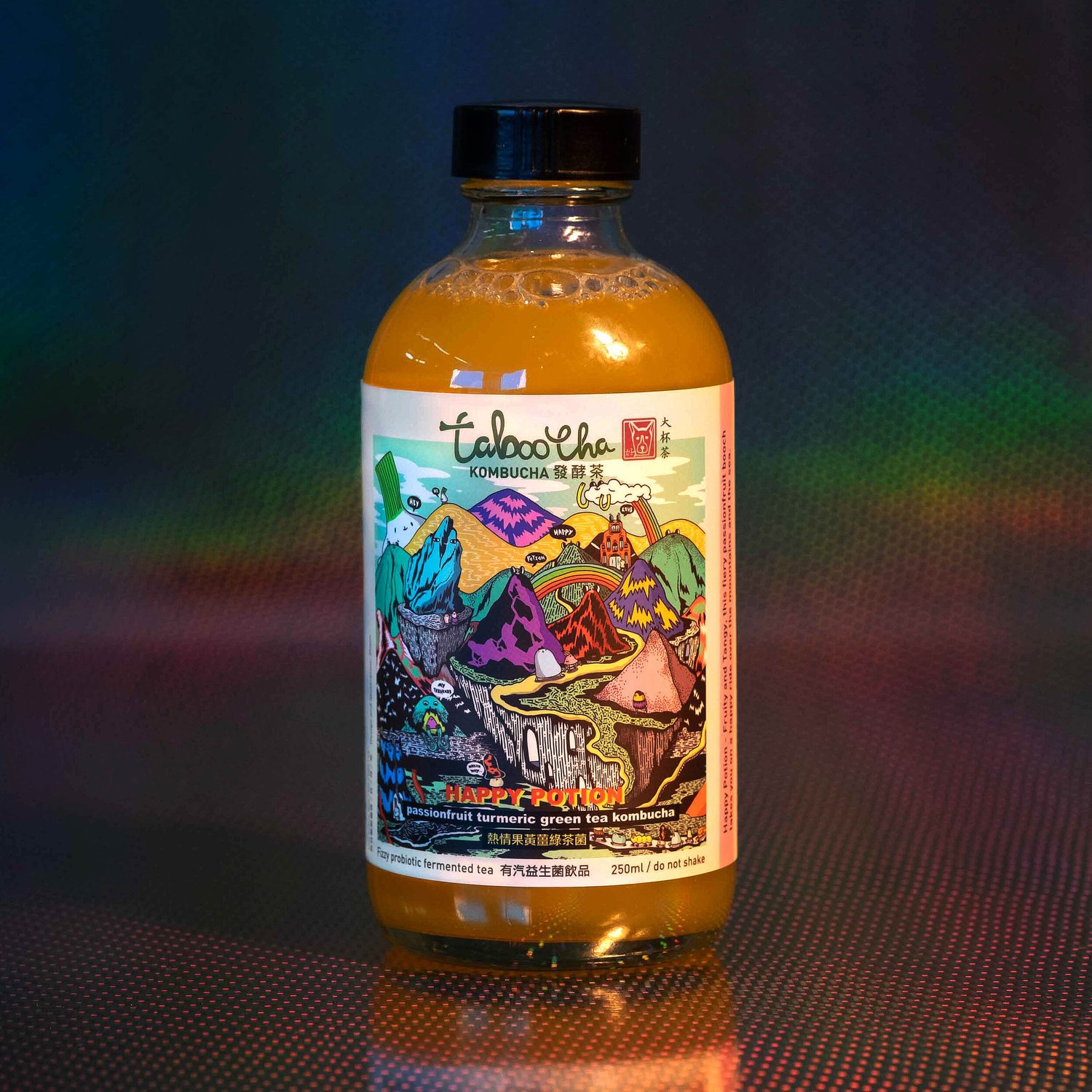 CALAMANSI GREEN TEA KOMBUCHA 青桔綠茶菌 — Taboocha 大杯茶