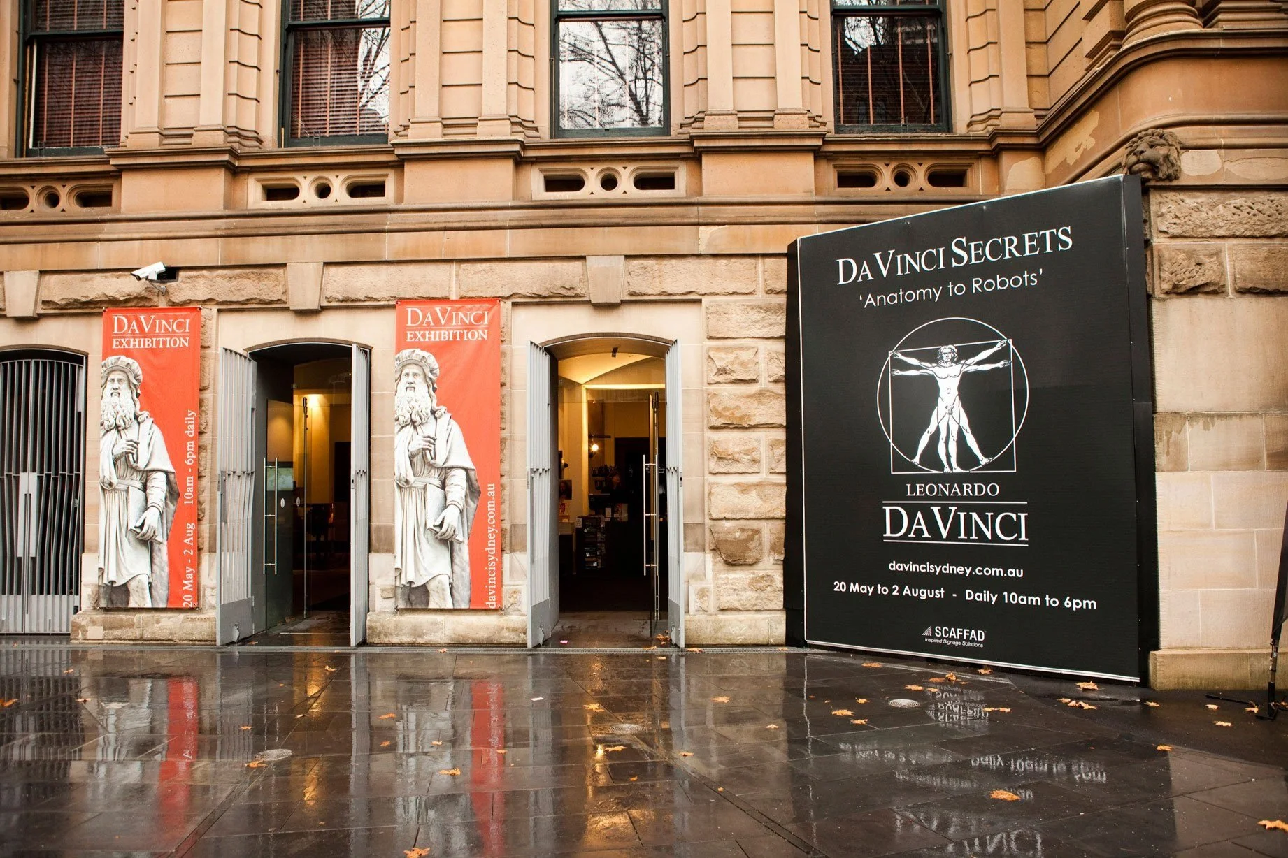 Experiential, branded & event signage — Scaffad