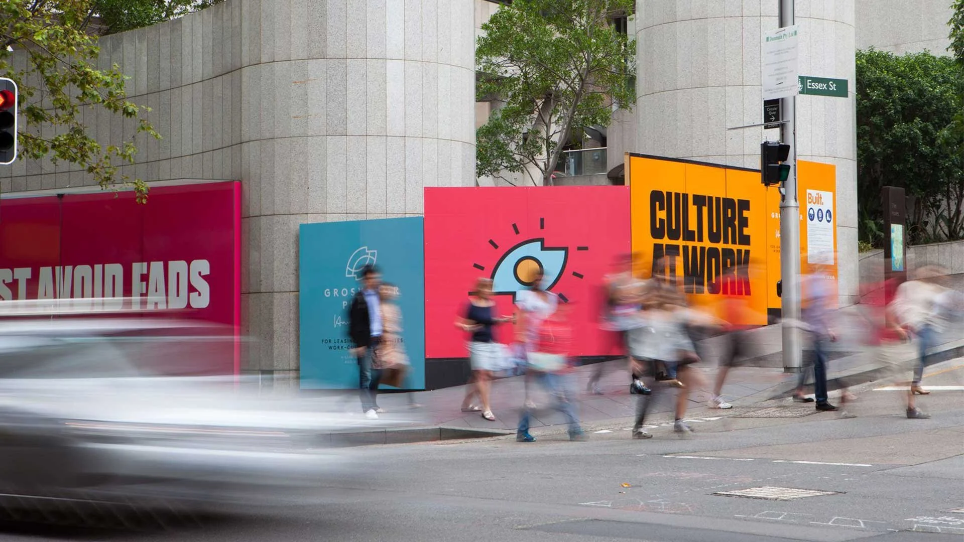 Hoarding Graphics & Advertising Signage — Scaffad