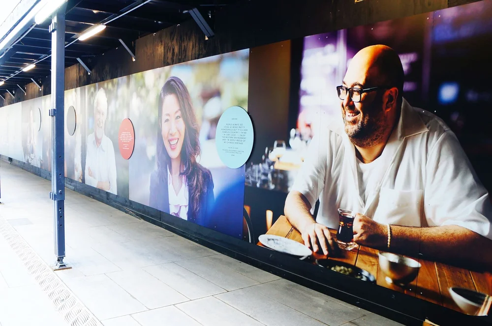 Hoarding Graphics & Advertising Signage — Scaffad