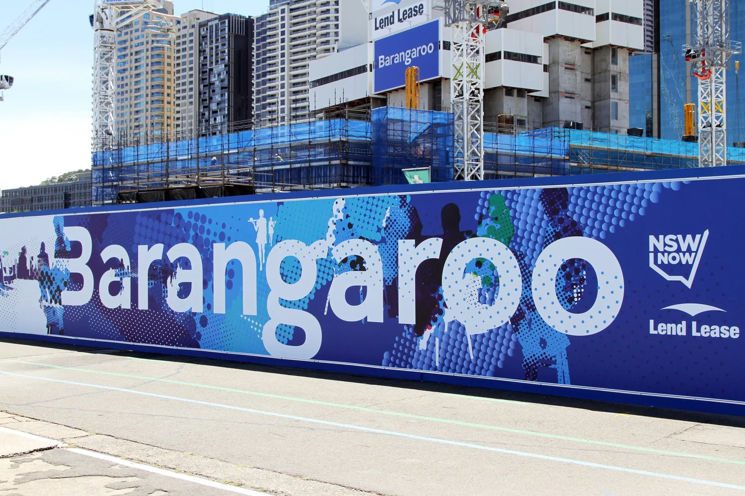 Hoarding Graphics & Advertising Signage — Scaffad