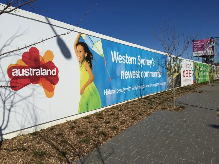 Hoarding Graphics & Advertising Signage — Scaffad