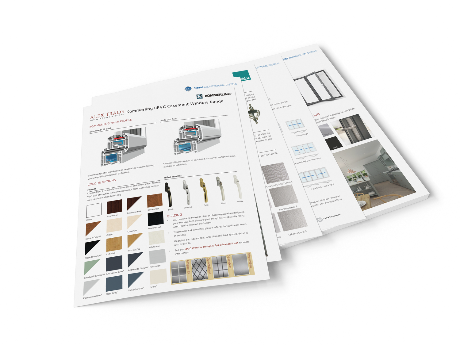 Brochures & Downloads for Trade Installers | Alex Trade Frames | Alex ...