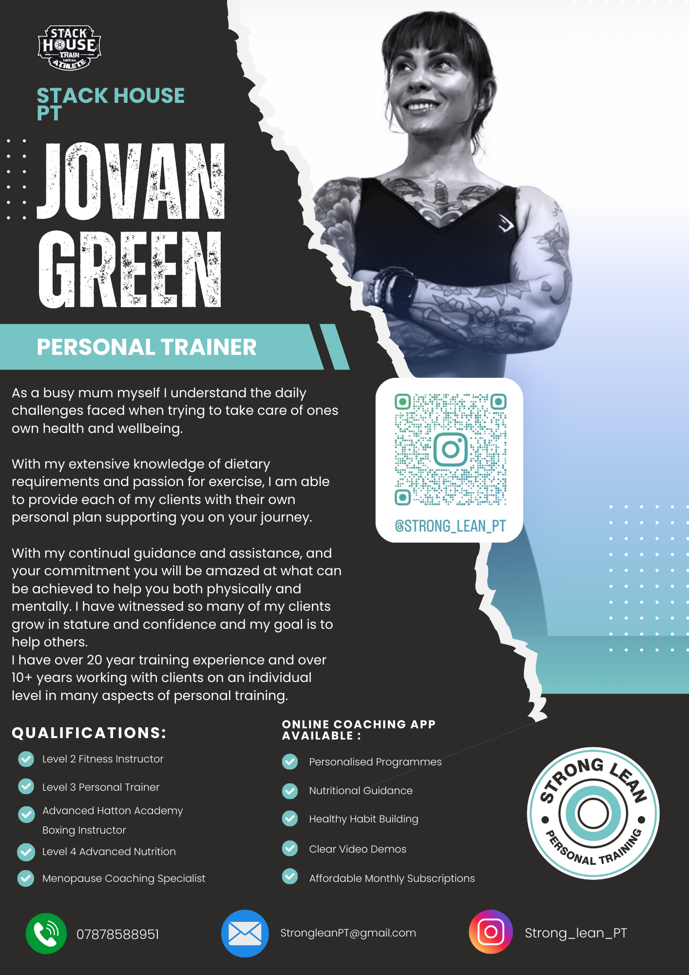 Jovan Green | Explore Fitness Options — Stack House Gym