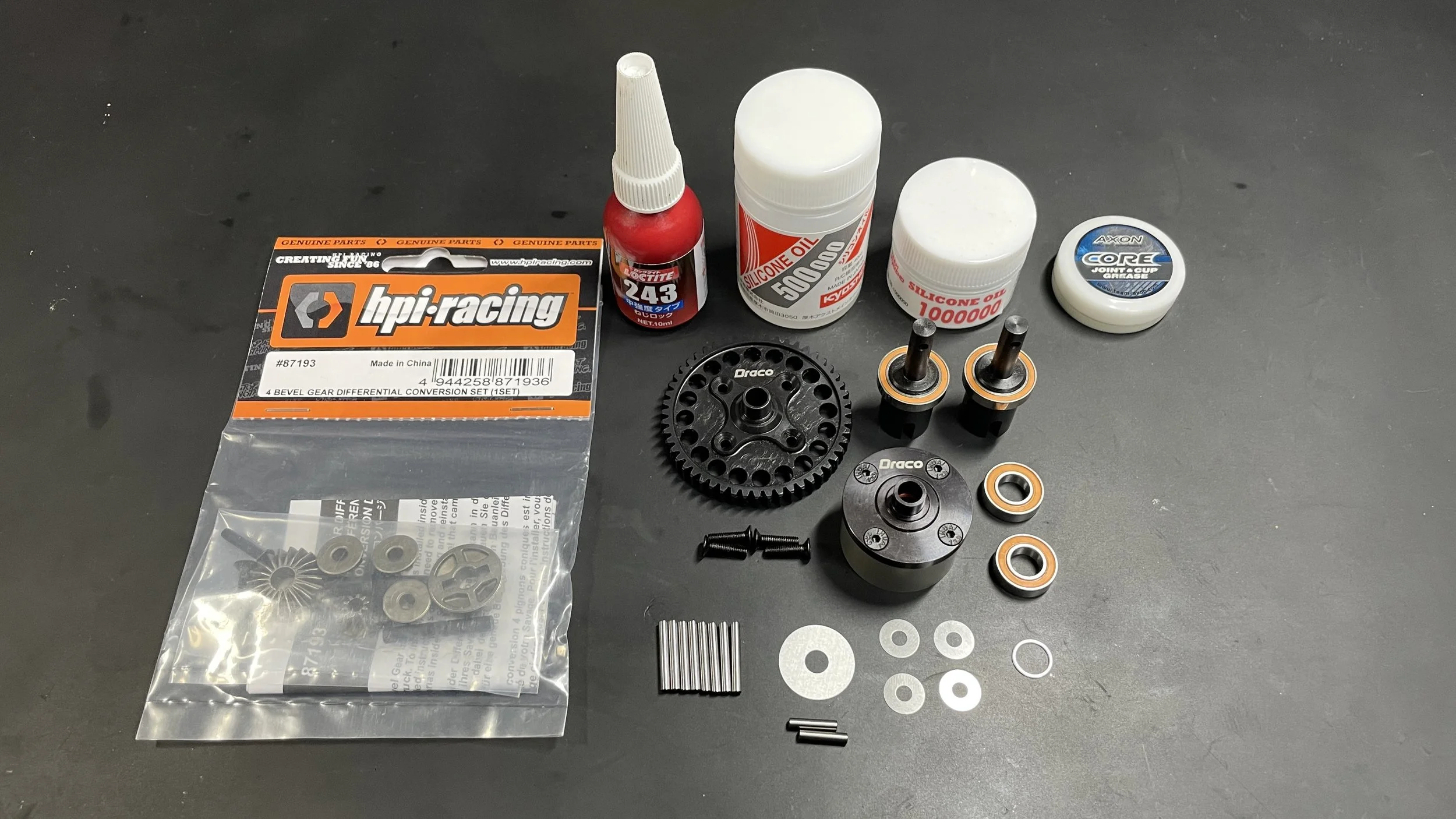 DRA-211/DRA-212 Draco Savage XL Flux Electric Conversion Kit — Draco Precision - Custom RC Products