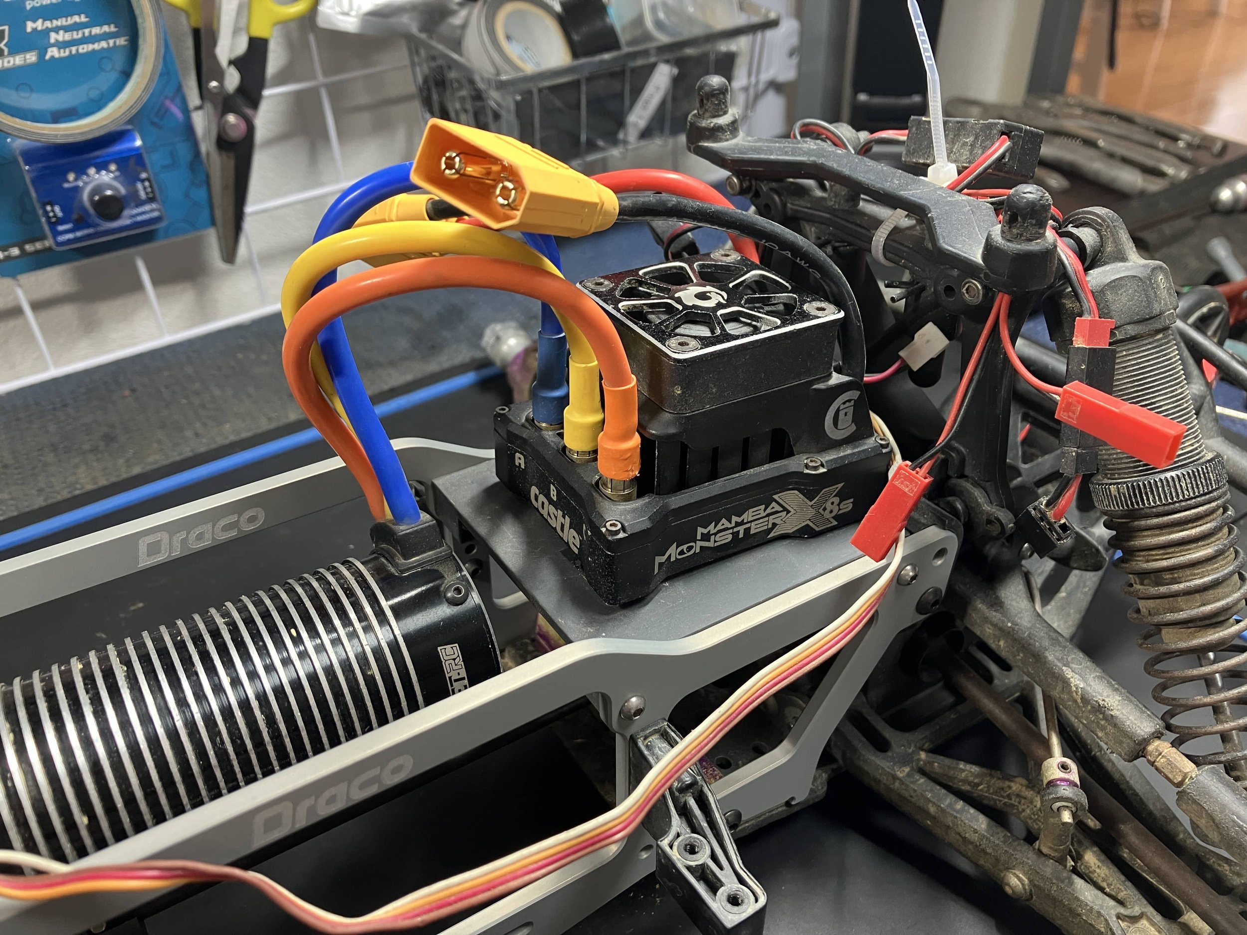 DRA-211/DRA-212 Draco Savage XL Flux Electric Conversion Kit — Draco Precision - Custom RC Products