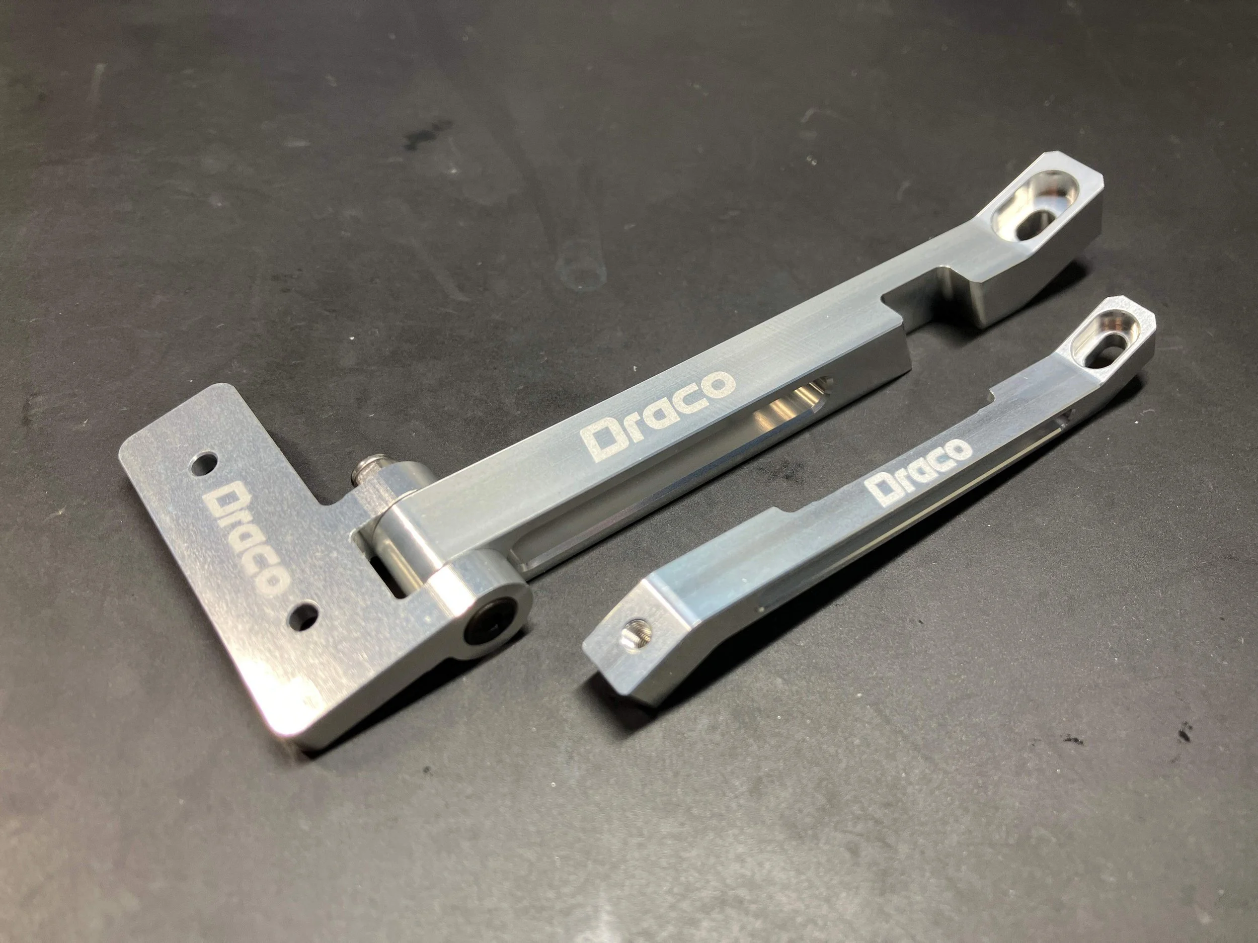 DRA-406 Draco Front and Rear Chassis Braces Set for HPI Vorza Buggy or ...