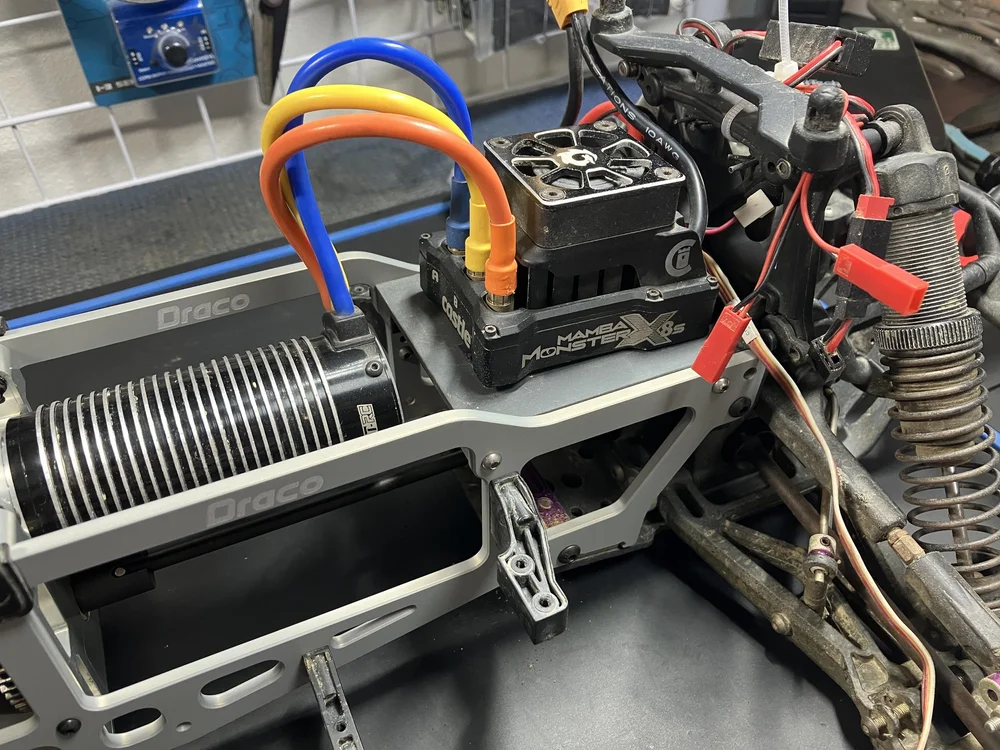 DRA-211/DRA-212 Draco Savage XL Flux Electric Conversion Kit — Draco Precision - Custom RC Products