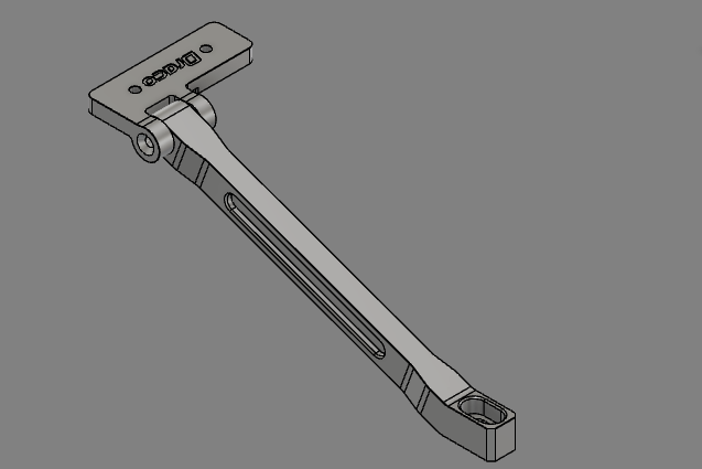DRA-406 Draco Vorza Front and Rear Chassis Braces — Draco Precision ...