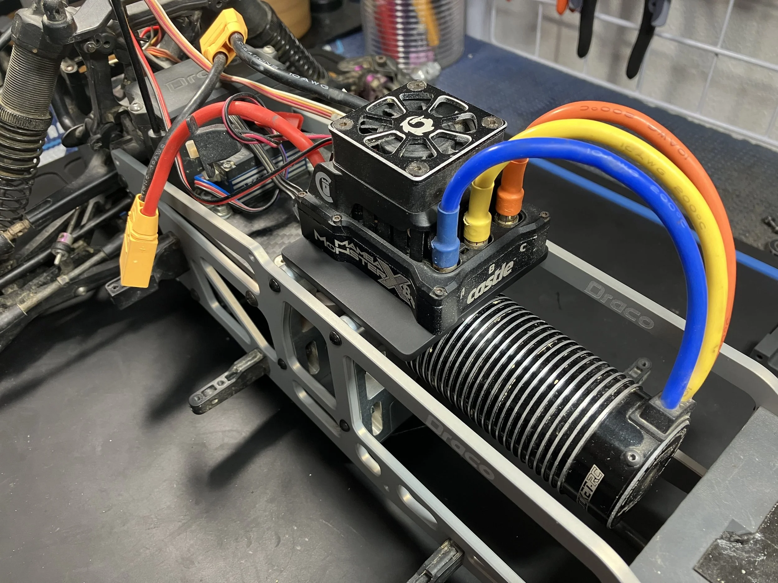 DRA-211/DRA-212 Draco Savage XL Flux Electric Conversion Kit — Draco Precision - Custom RC Products