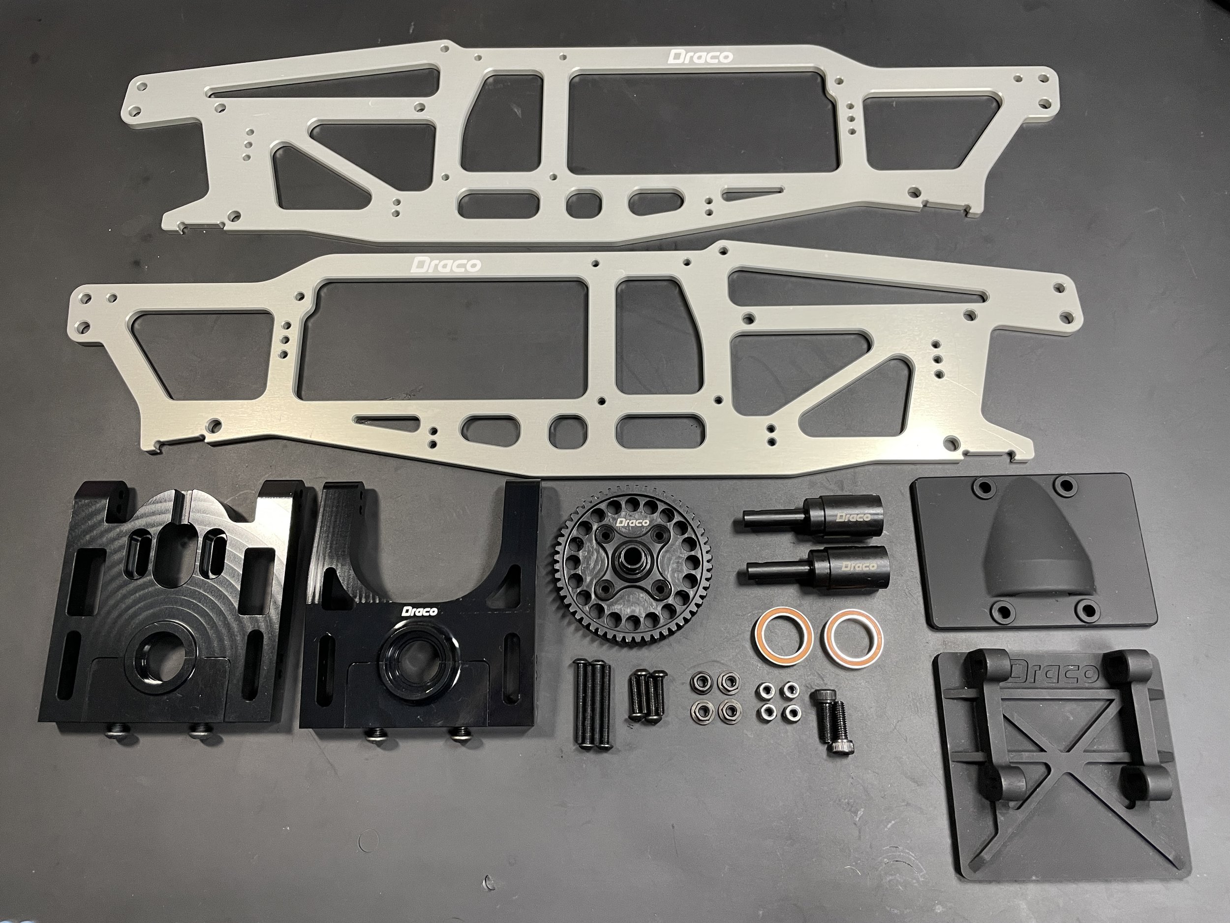 DRA-211/DRA-212 Draco Savage XL Flux Electric Conversion Kit — Draco Precision - Custom RC Products