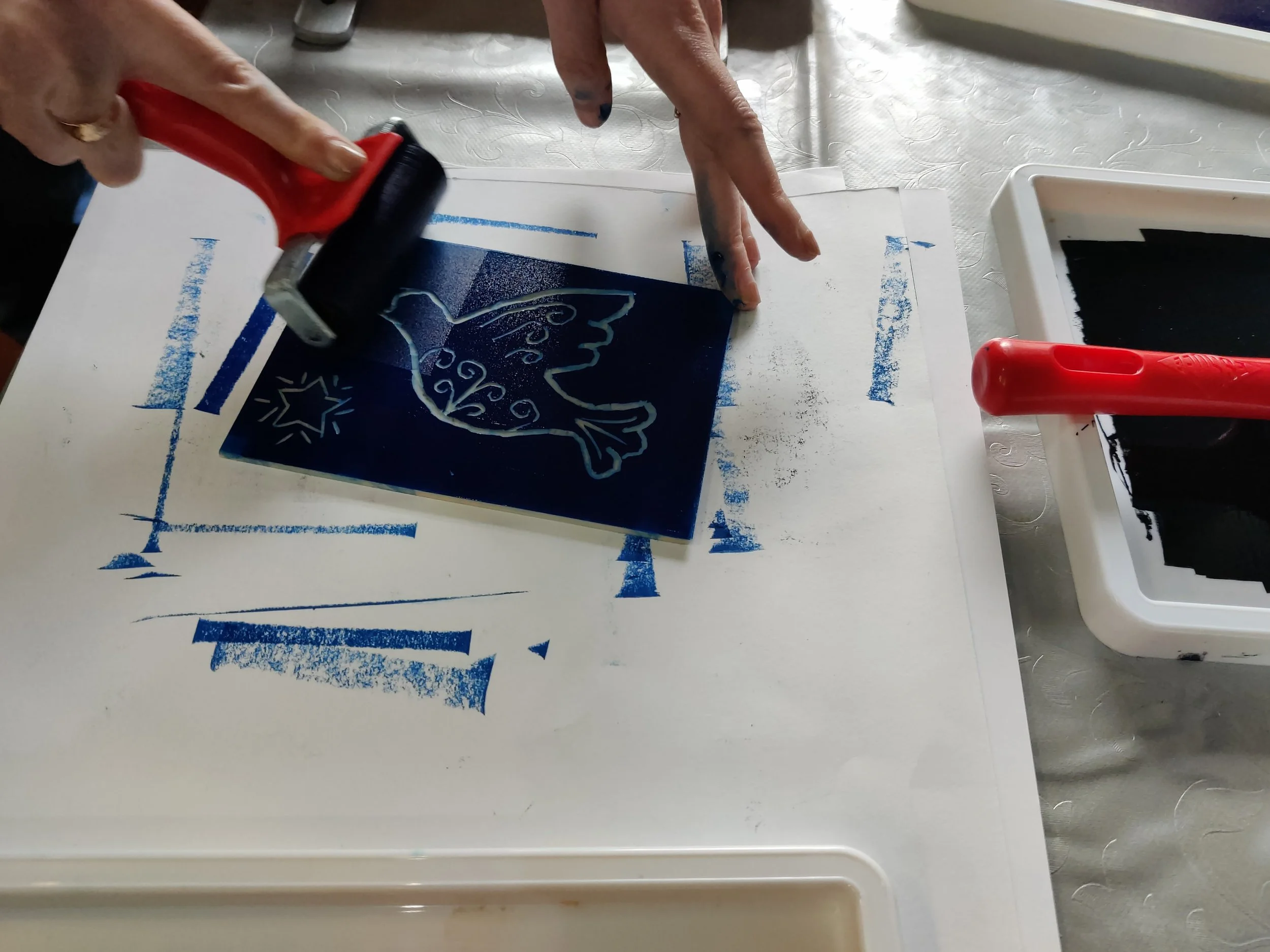 Lino Cut - 3 Week Course — Hopewell Studios