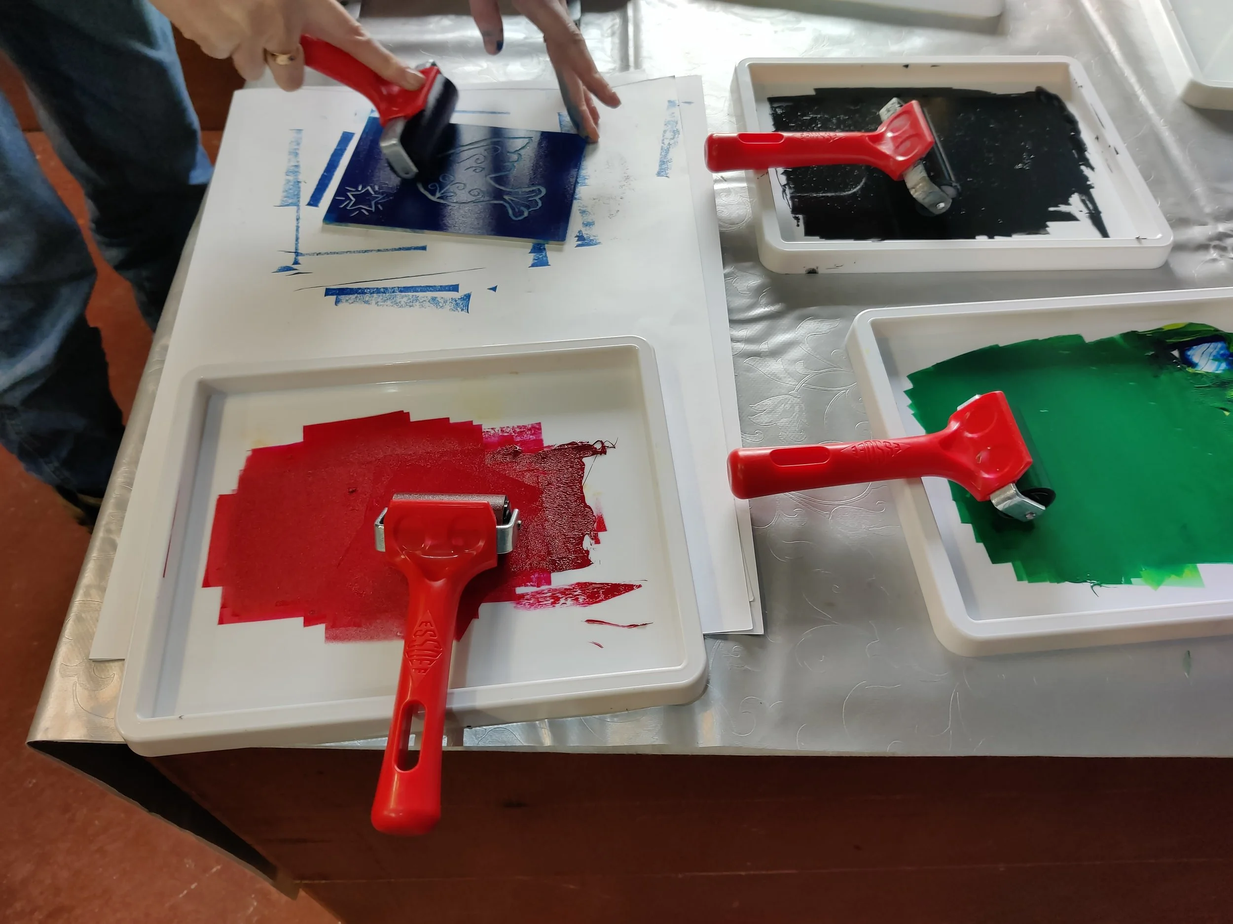 Lino Cut - 3 Week Course (Bookings Closed) — Hopewell Studios