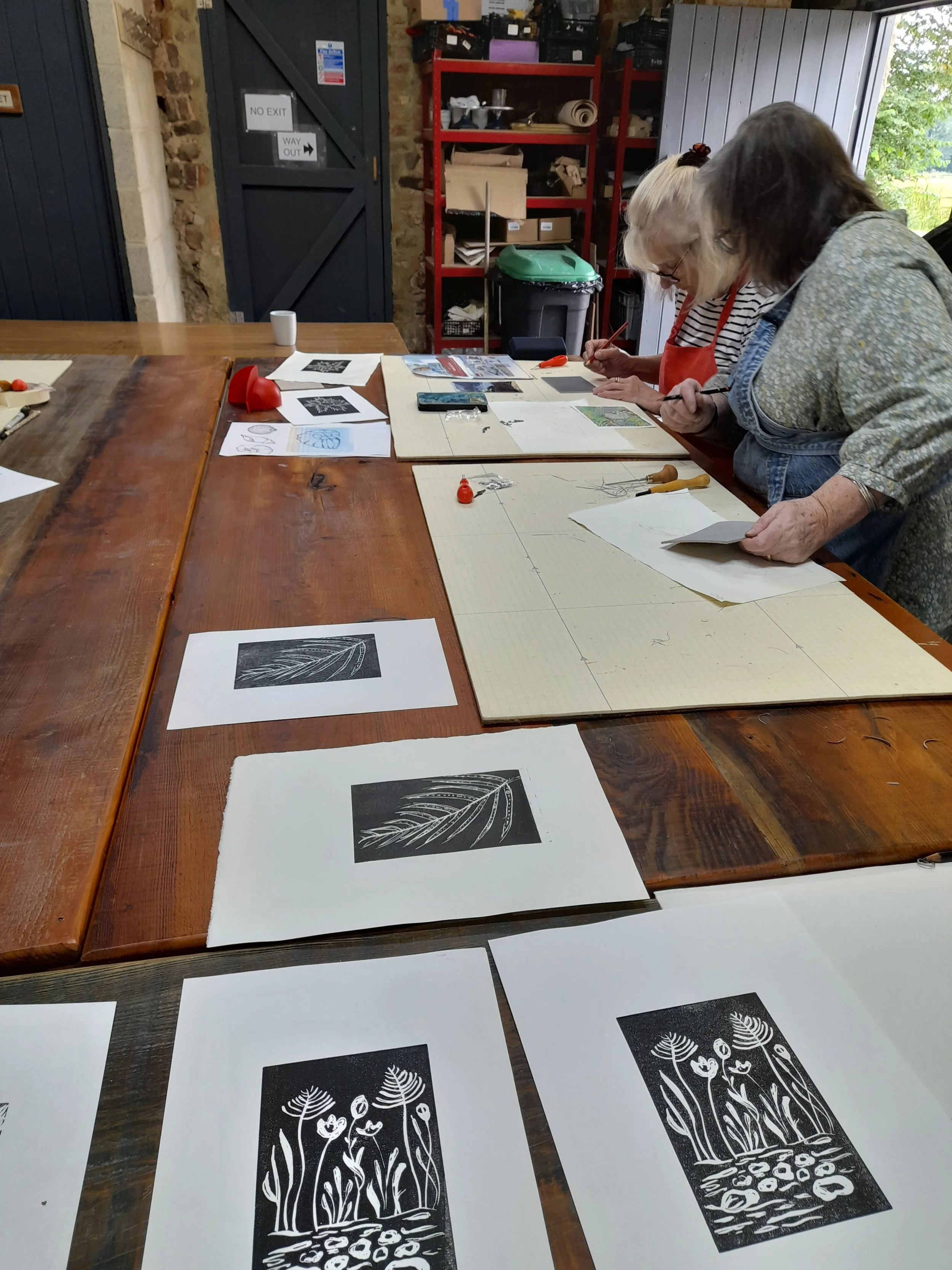 Introduction to Lino Cut Printing — Hopewell Studios