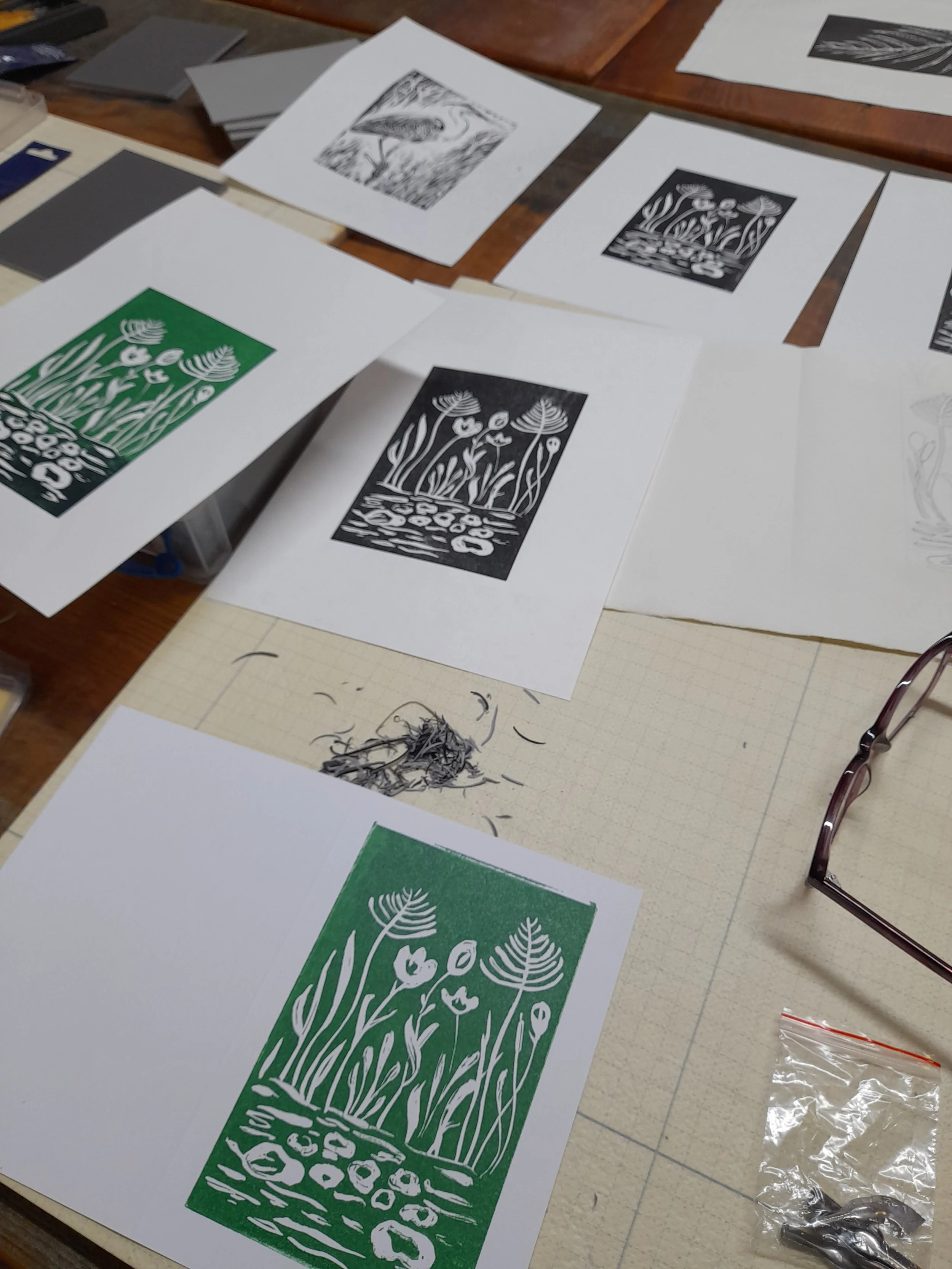 Introduction to Lino Cut Printing — Hopewell Studios