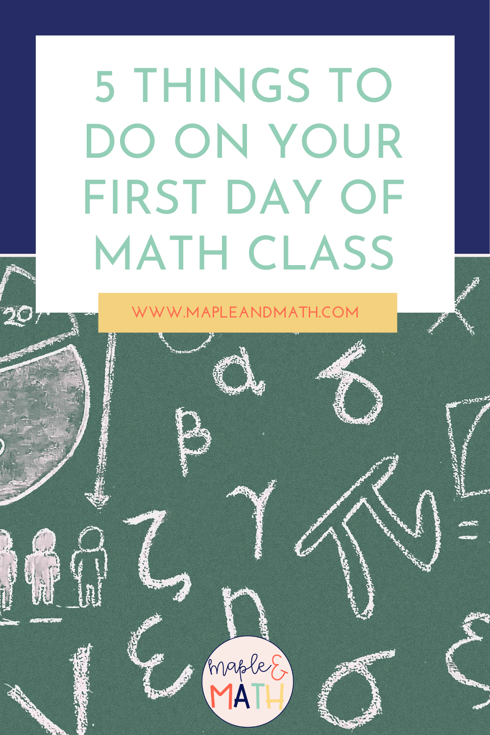 5 Things to do on the First Day of Math Class — Maple and Math