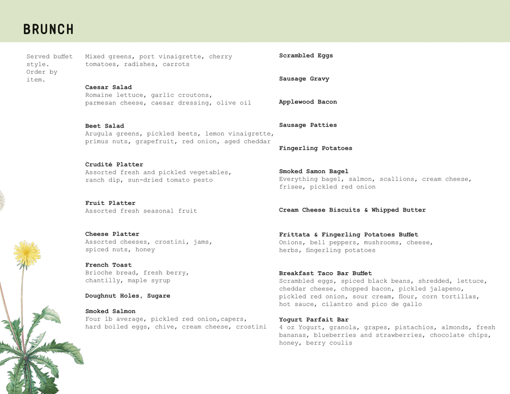 Private events — Understory