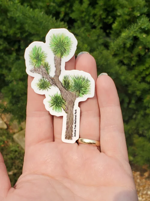 Joshua Tree National Park Sticker or Decal — National Parks and Beyond