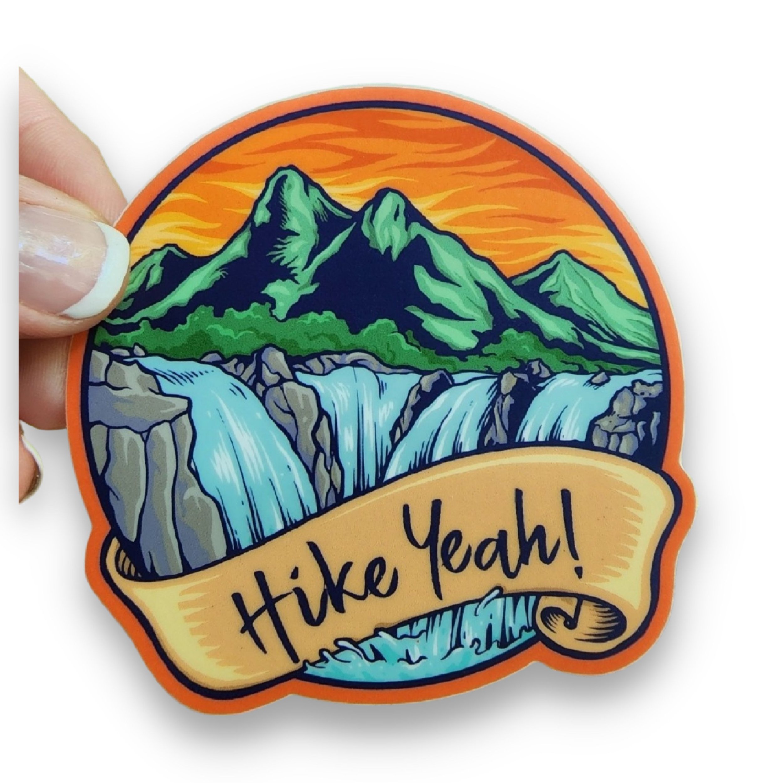 Hike Vinyl Decal — National Parks and Beyond