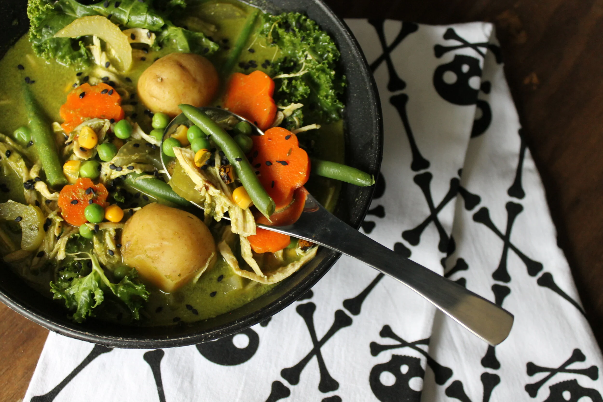 Halloween Soup (based on the book Bone Soup, by Crambira Evans) — For ...