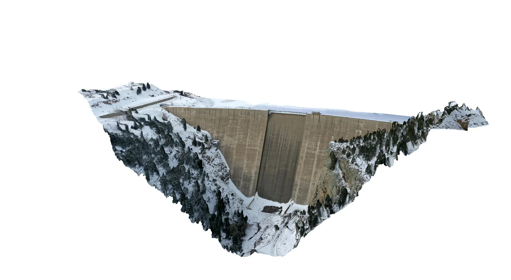 Gross Reservoir Dam | Boulder County, CO — 3D Data Pro