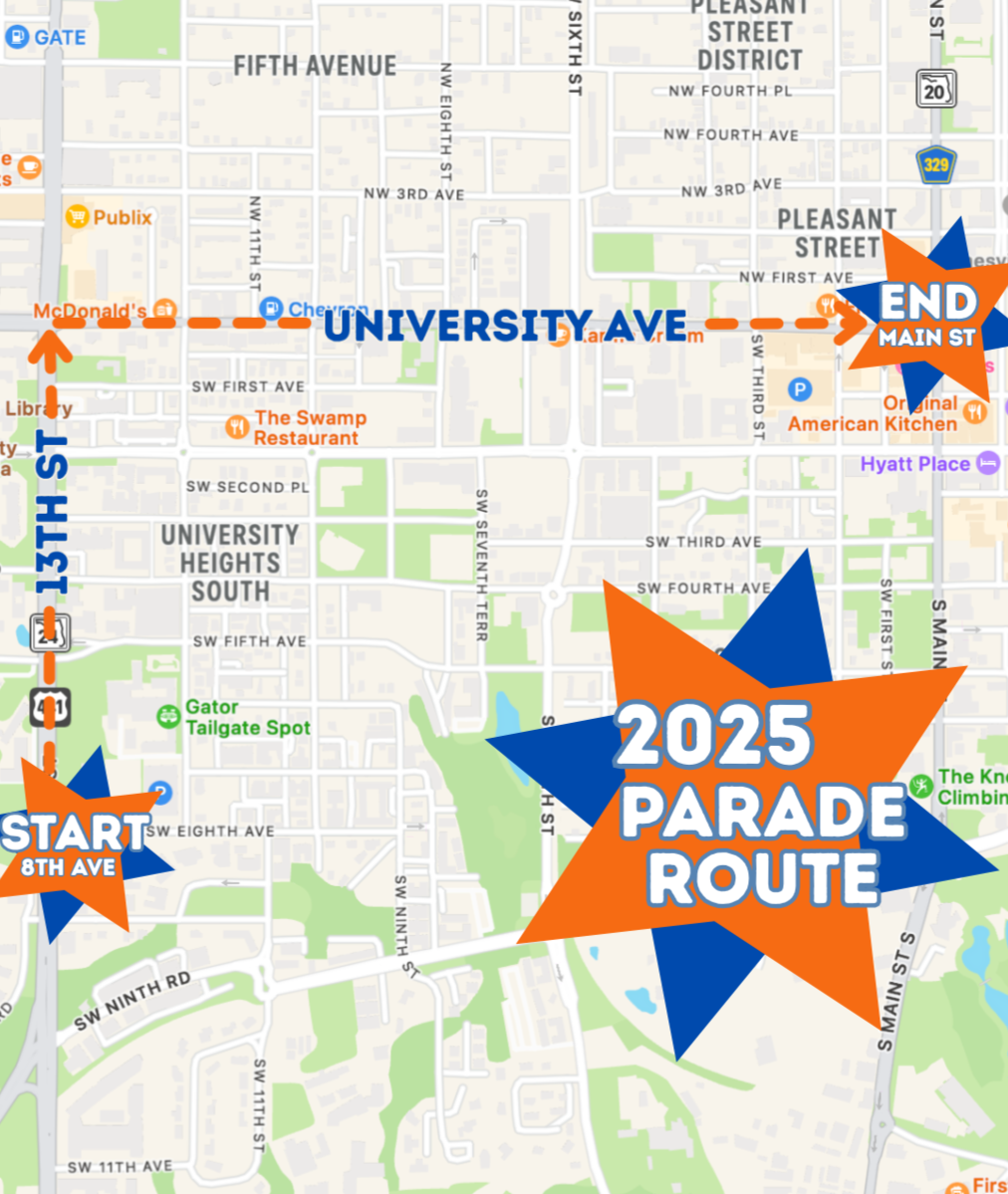 Parade — UF Homecoming & Gator Growl