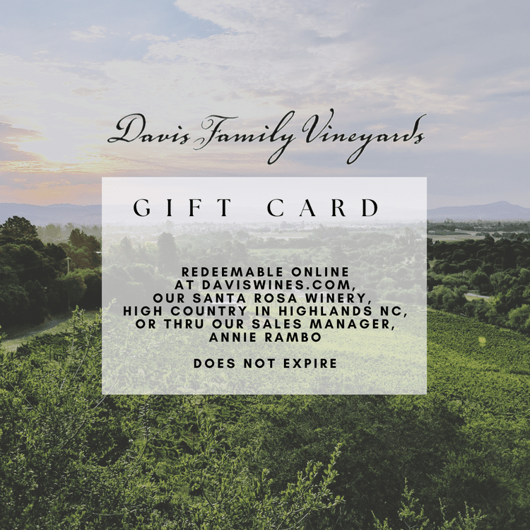 Order — Davis Family Vineyards