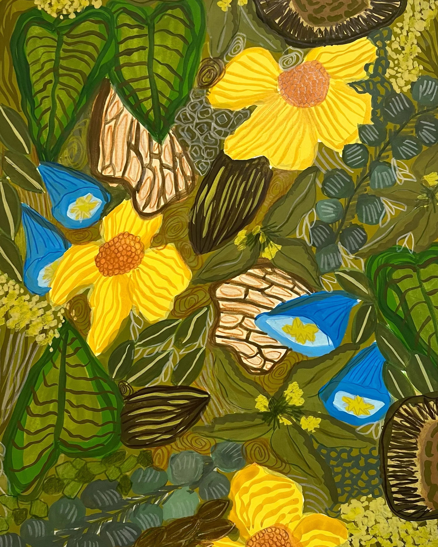 Pencil Roots by Varsha