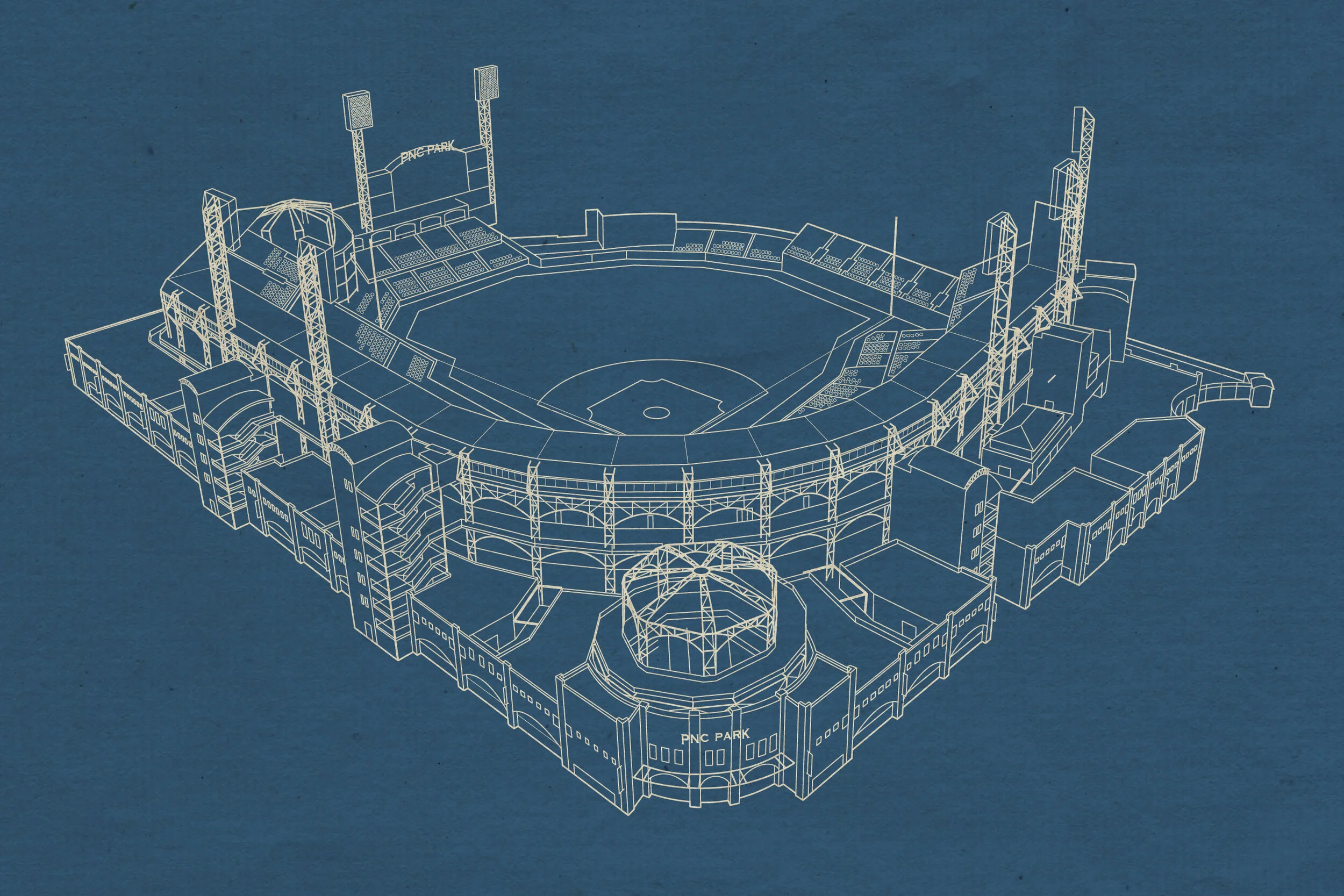 Stadium Blueprints — The Visual Work of Brandon Steele