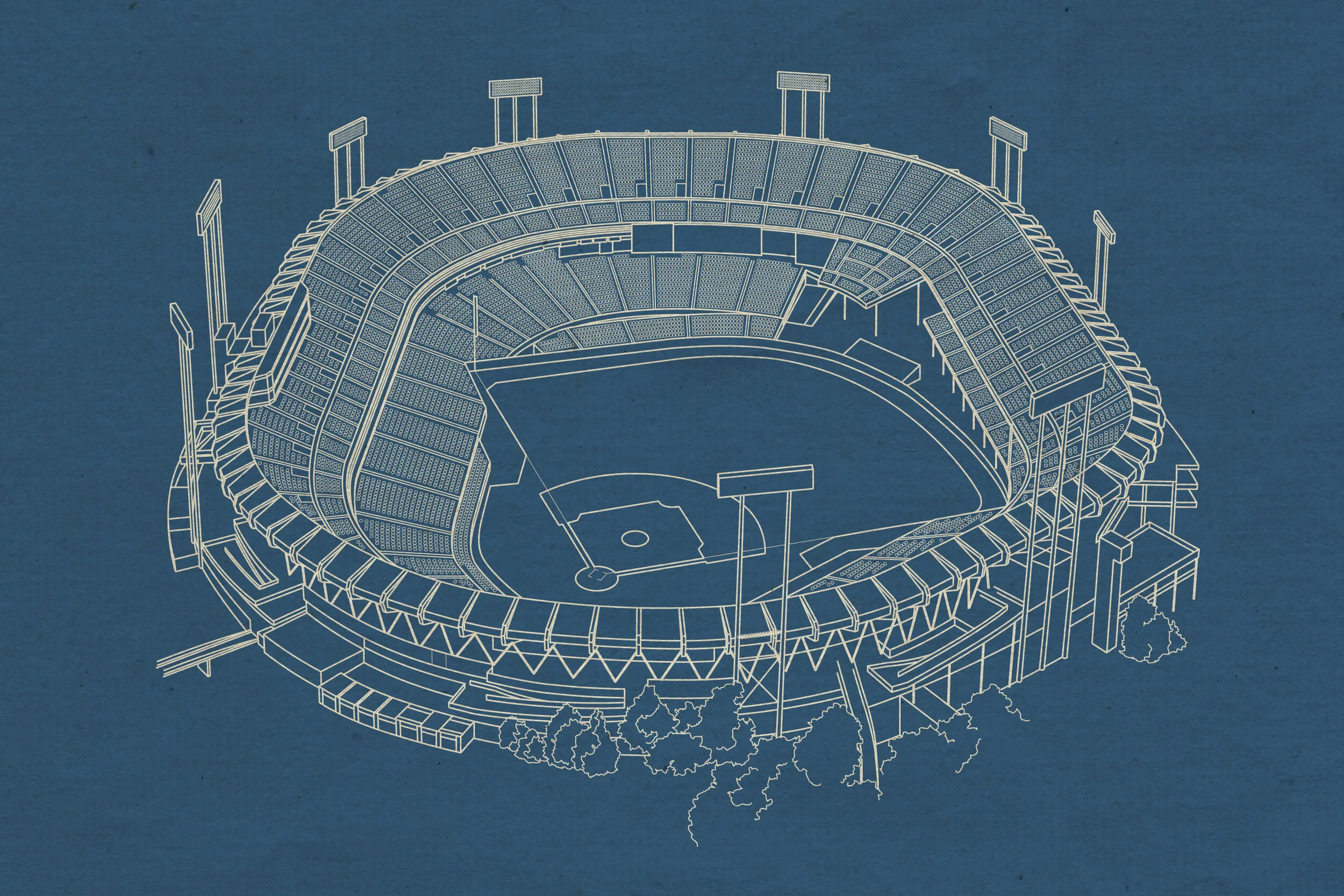 Stadium Blueprints — The Visual Work of Brandon Steele