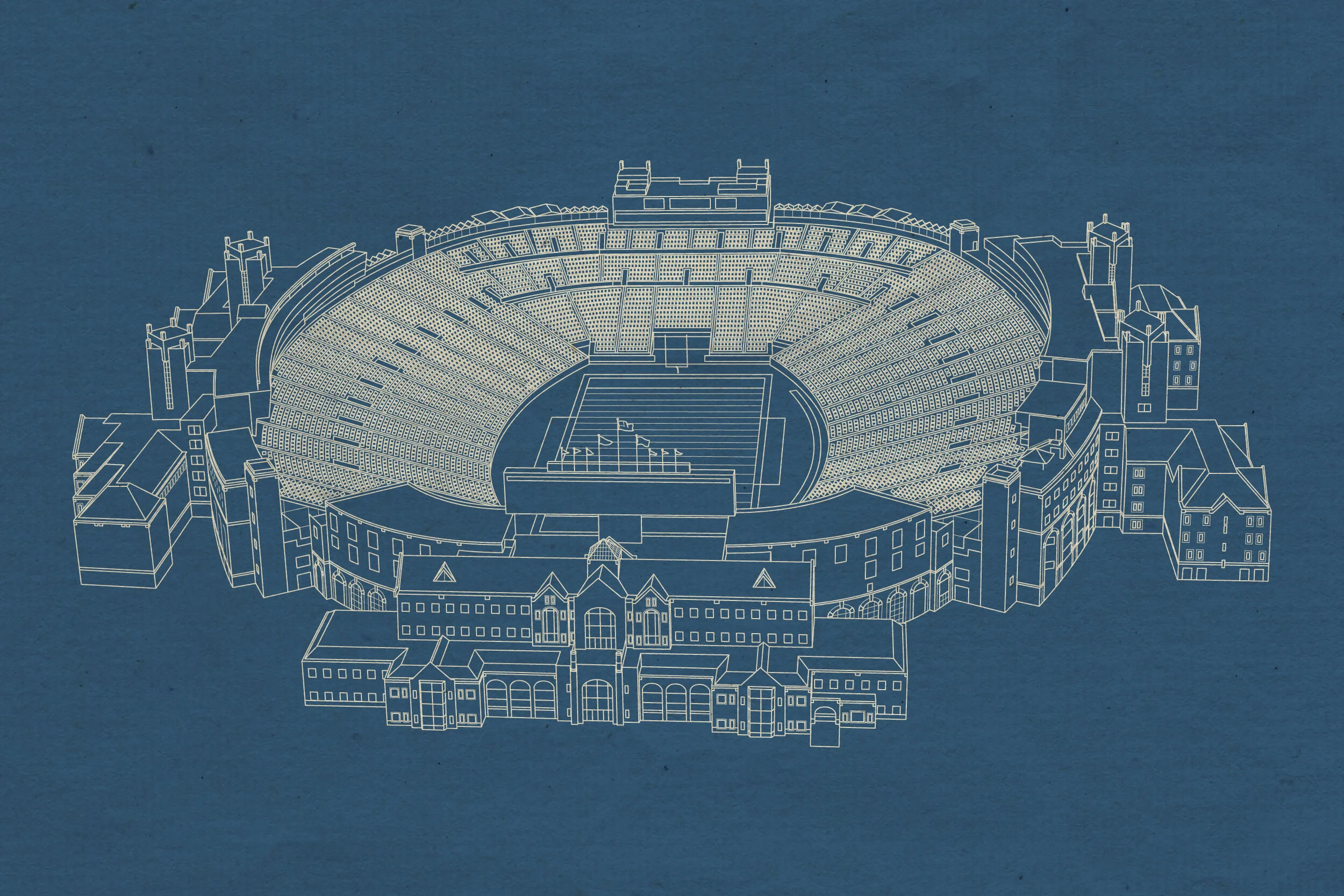 Stadium Blueprints — The Visual Work of Brandon Steele
