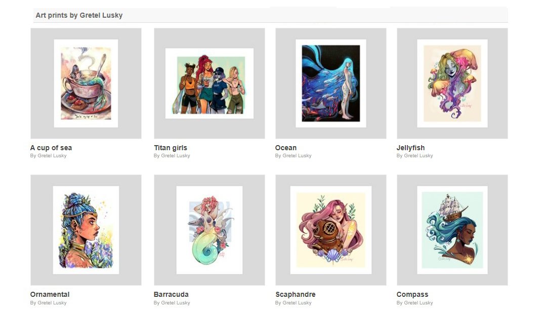 Shop — Art of Gretel Lusky