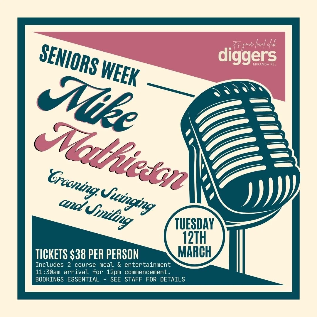 Seniors Week Luncheon — Miranda's RSL